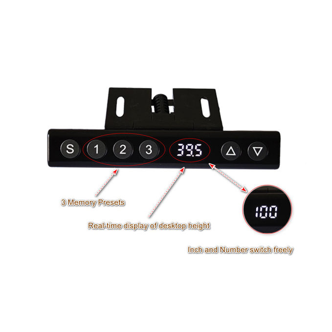 Electric Standing Desk Frame Dual Motor 2 Stage- Manufacturer Zhiding